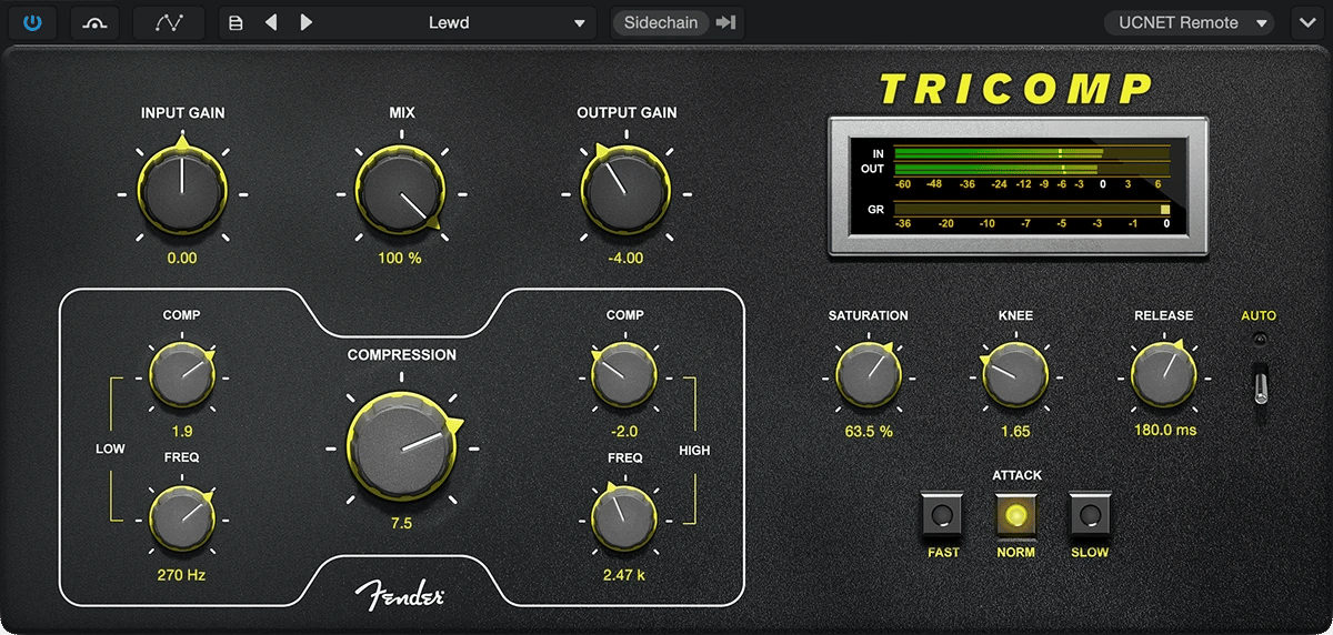 Fender Studio Pro - Plug-ins