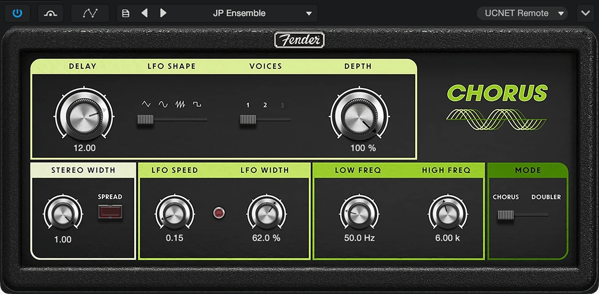 Fender Studio Pro - Plug-ins
