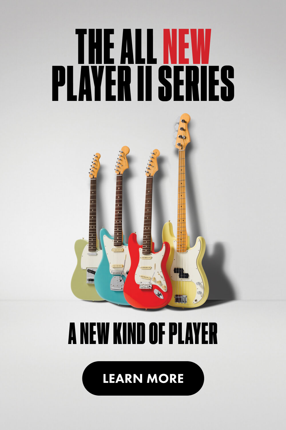 Player II Electric Guitars – Fender