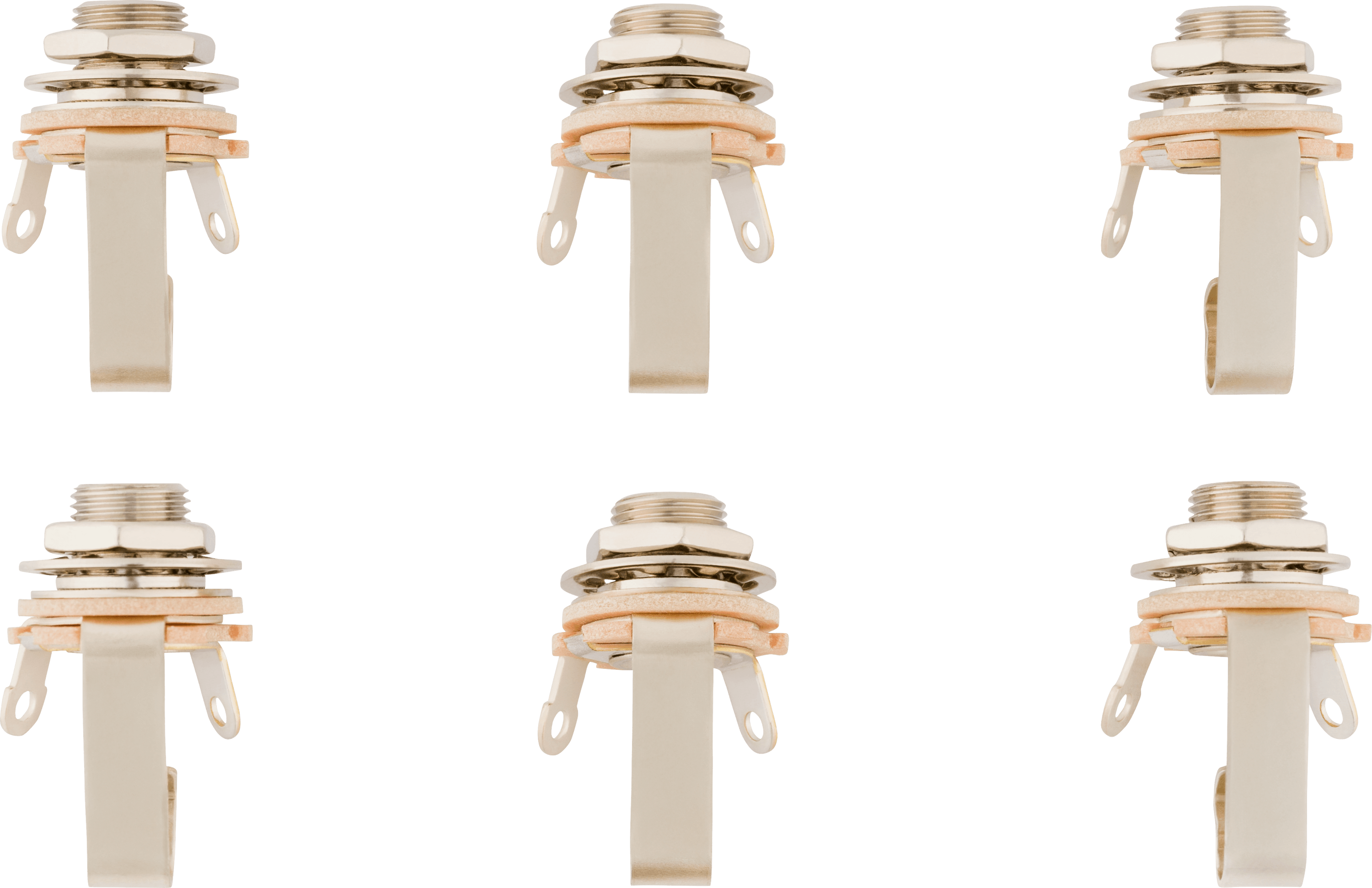 1/4" 2-Conductor Guitar Output Jack (6-pack) – Fender
