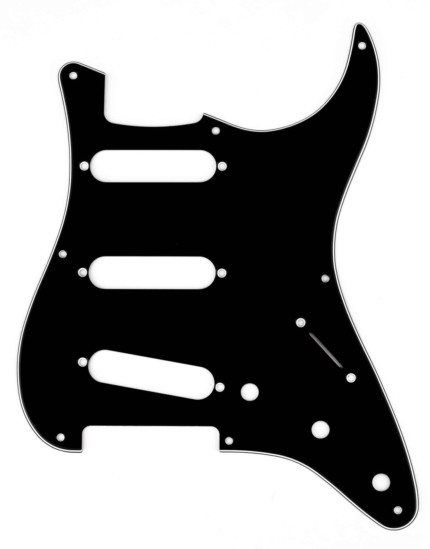 8-Hole '50s Vintage-Style Stratocaster S/S/S Pickguards – Fender