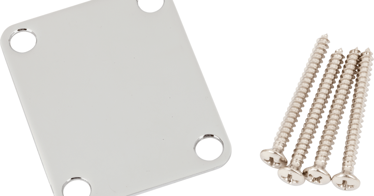 4-Bolt Vintage-Style Neck Plate (No Logo) – Fender