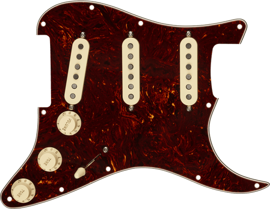 Pre-Wired Strat® Pickguard, Custom Shop Fat 50's SSS – Fender