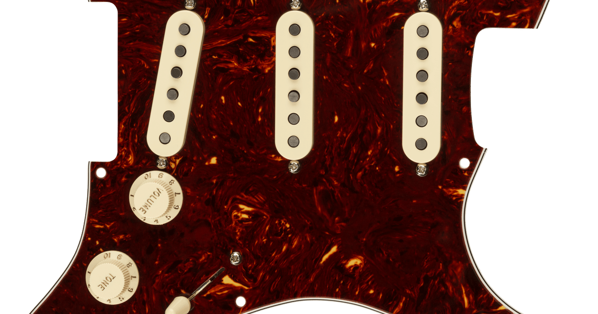 Pre-Wired Strat® Pickguard, Tex-Mex SSS – Fender