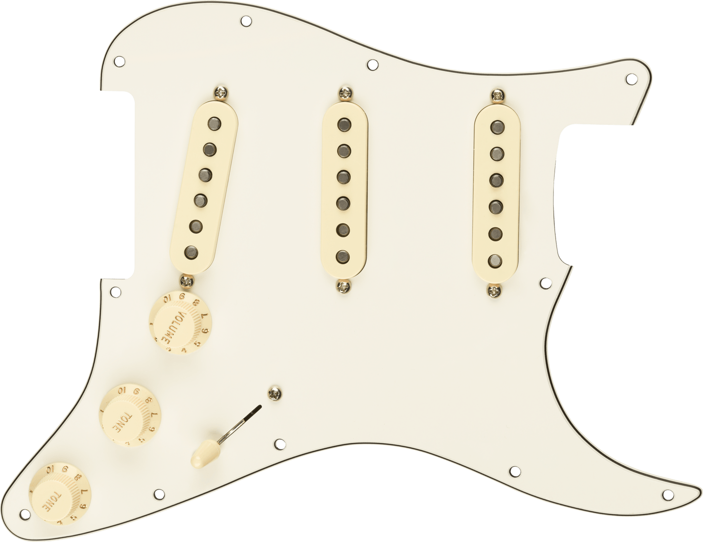 Pre-Wired Strat® Pickguard, Original '57/'62 SSS – Fender