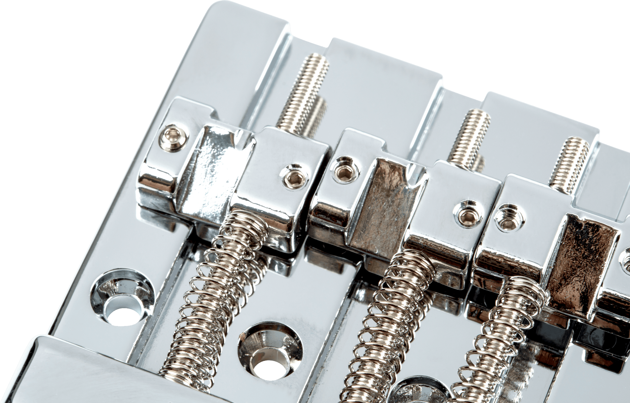 Fender® HiMass™ 4-String Bass Bridge Assembly With Brass Saddles