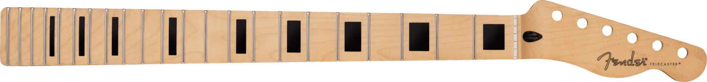 Player Series Telecaster® Neck w/Block Inlays, 22 Medium Jumbo Frets ...