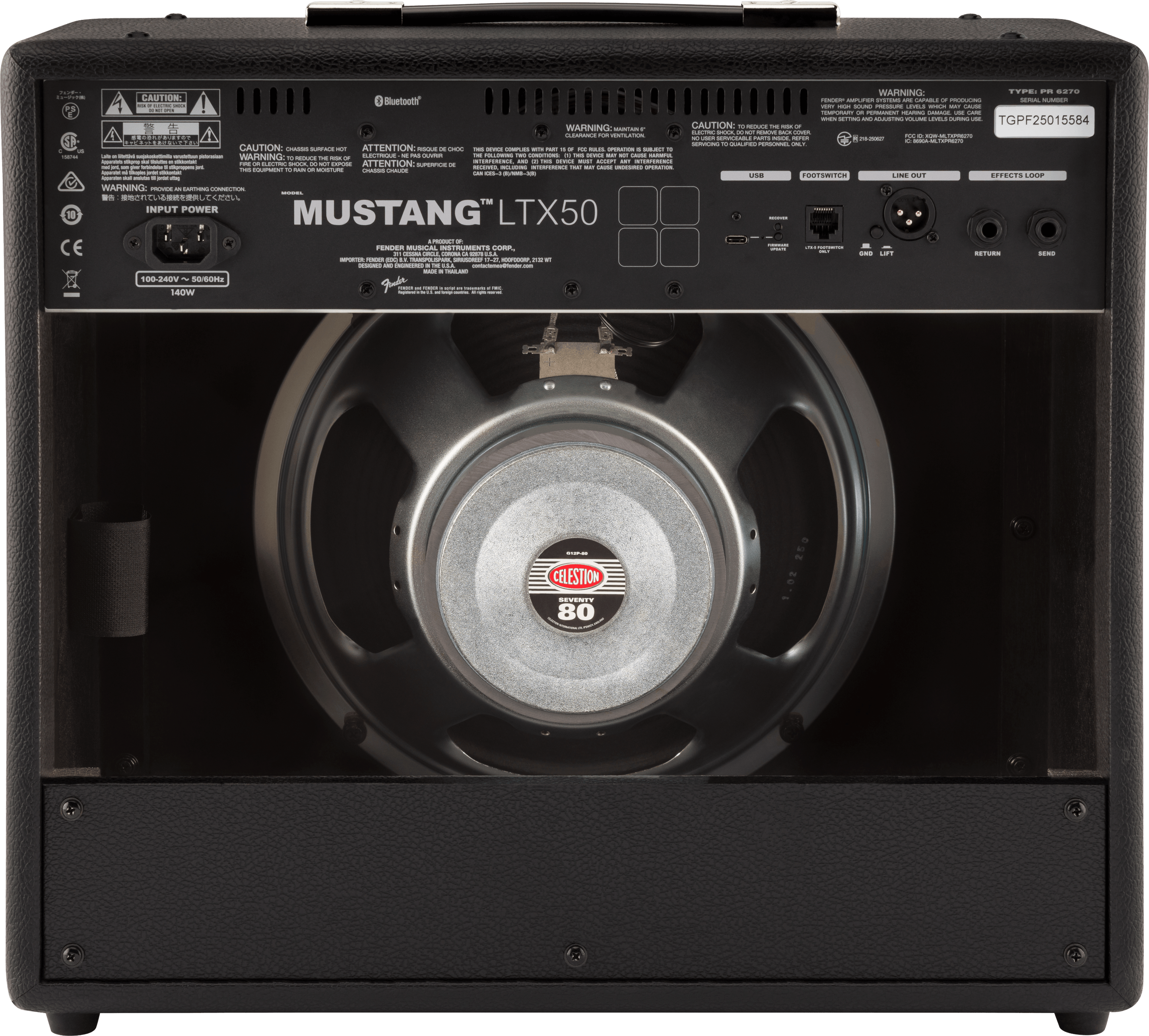 Mustang® LTX50 – Fender