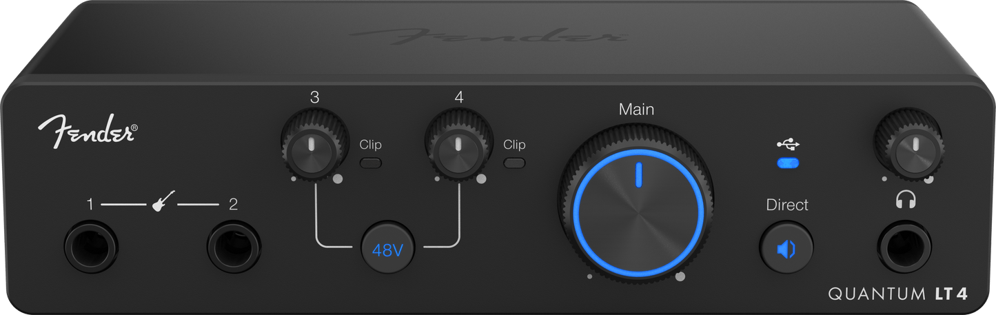 Quantum LT 4 USB-C Audio Interface – Fender