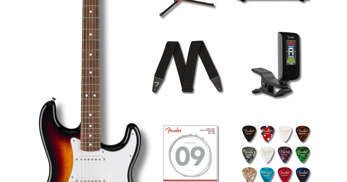 Standard Stratocaster Beginner's Bundle – Fender