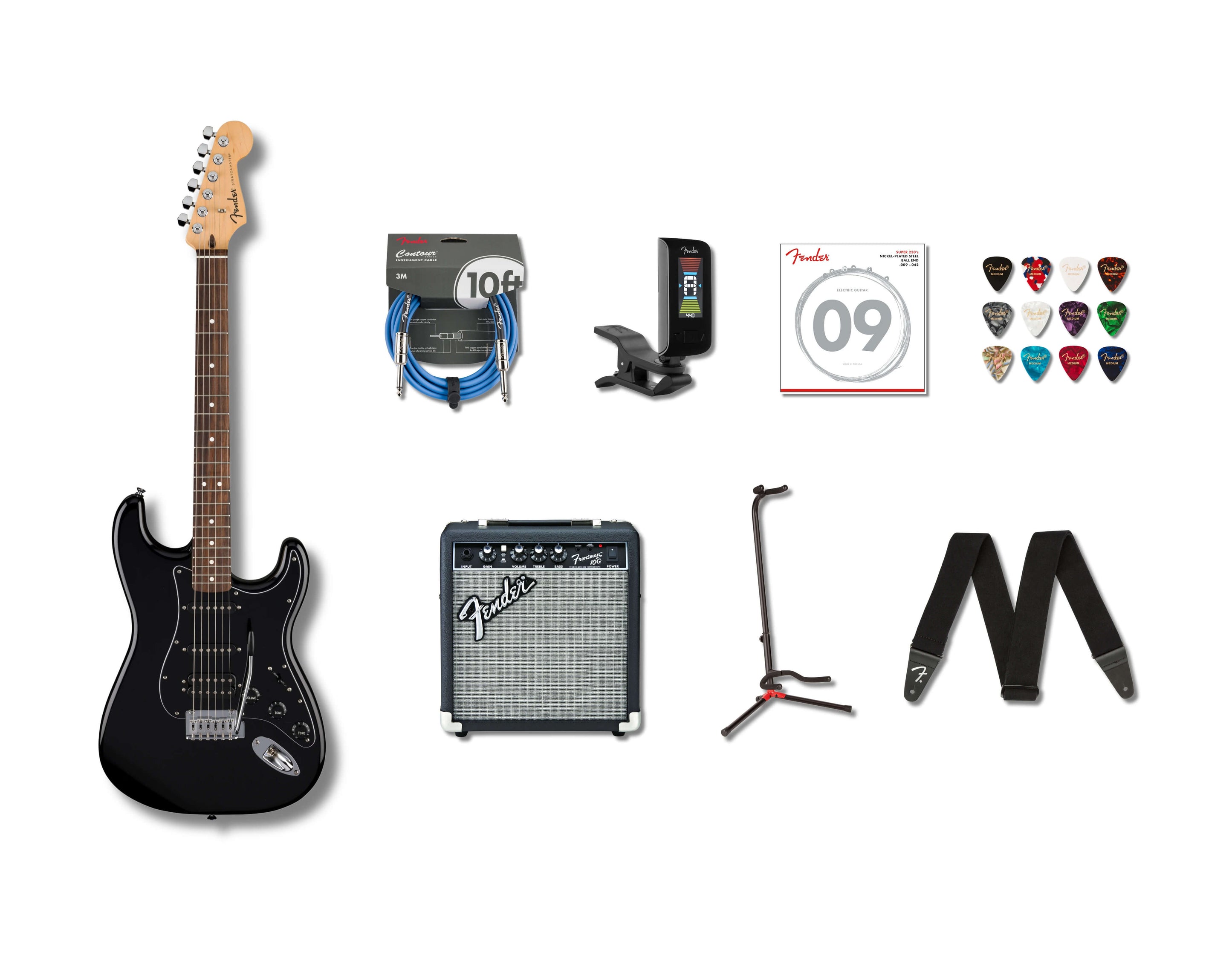Standard Stratocaster HSS Beginner's Bundle – Fender